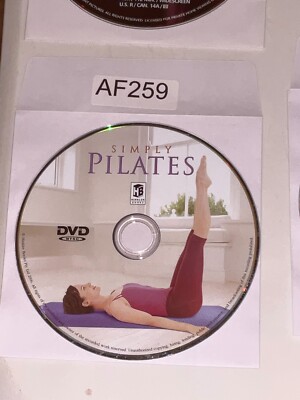 Simply Pilates - Plus Bonus Workout:DVD DISC ONLY. No Case No Tracking ...