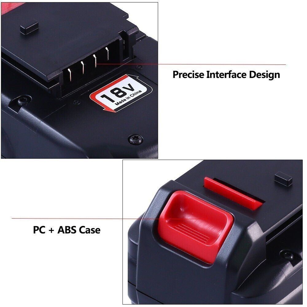 2Pack 18V NiCD Replacement Battery for Porter Cable PC18B Cordless ...