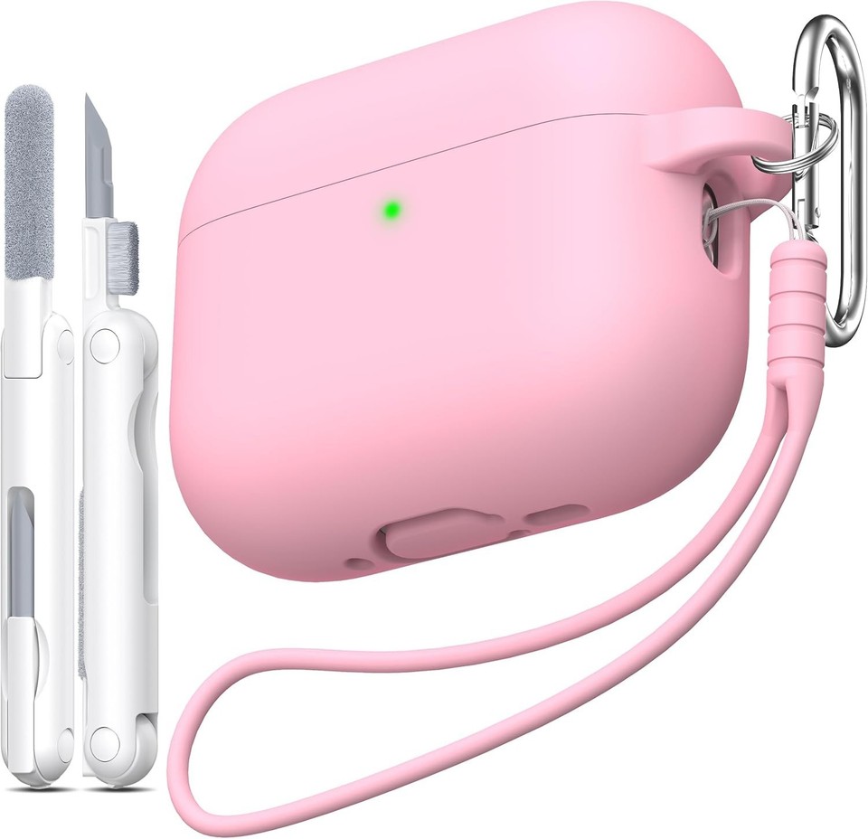 AirPods Pro 3 Protective Case with Cleaning Kit & Lanyard - Elegant ...