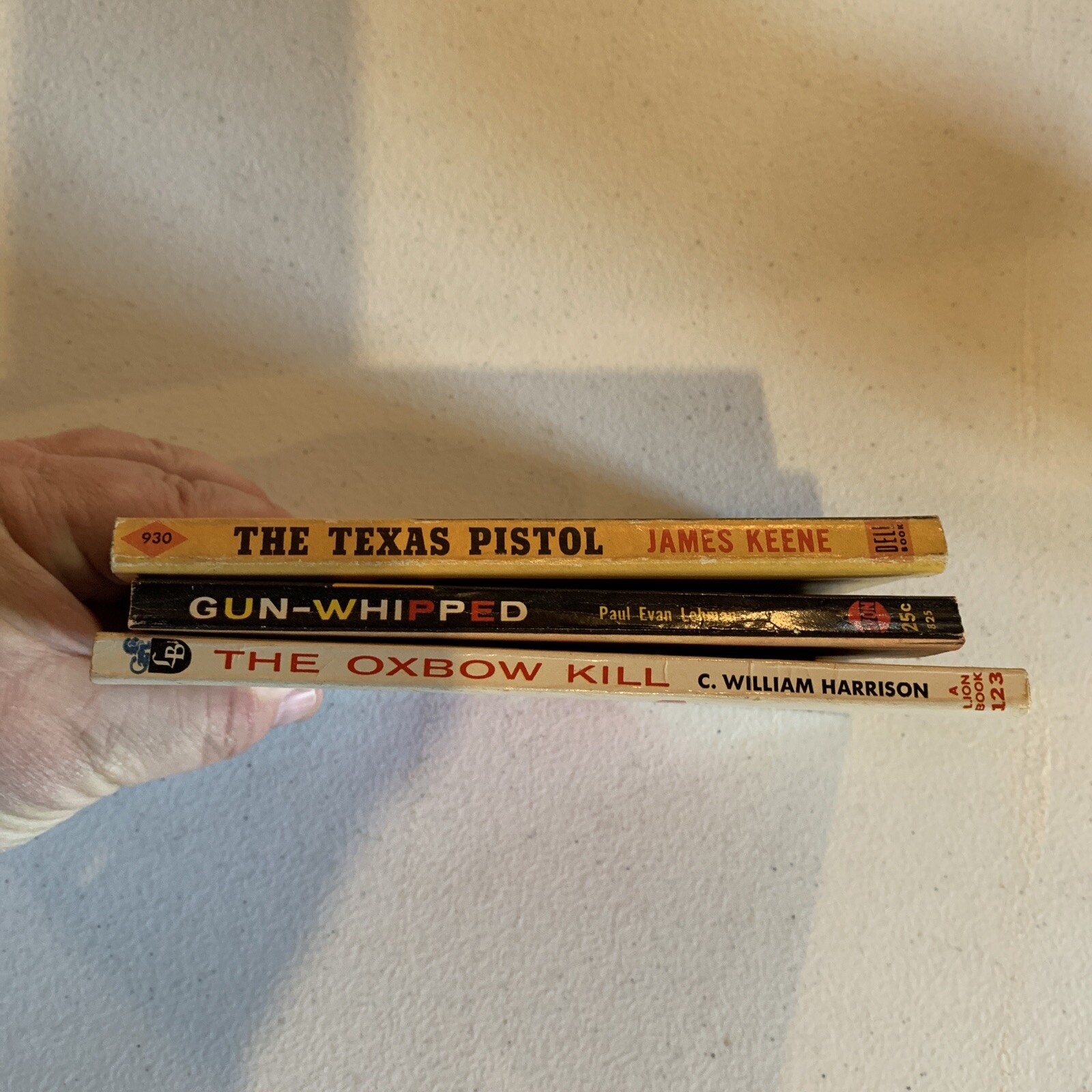 LOT OF 3: ADULT WESTERN Paperback Books MIXED AUTHORS VINTAGE !!!! RARE ...