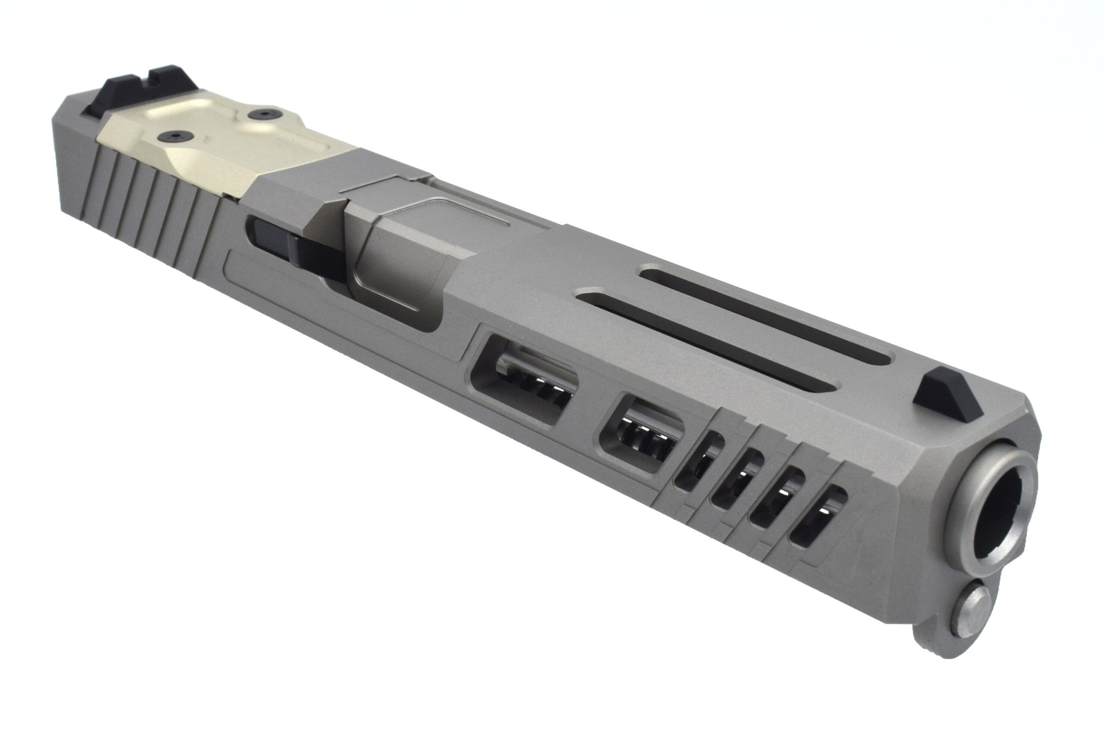 HGW Complete Upper for Glock 21 Titan RMR Stainless Slide 45 ACP Fluted ...