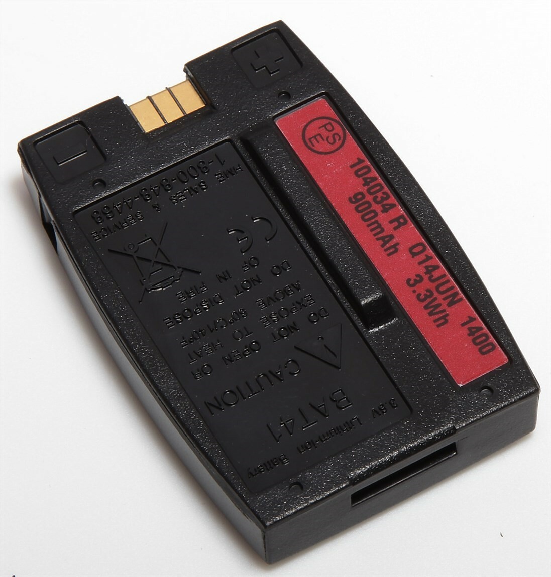 New Clear-Com HME BAT41 RED Lithium Ion Battery Pac 3.6V 900mAh 3.3Wh ...