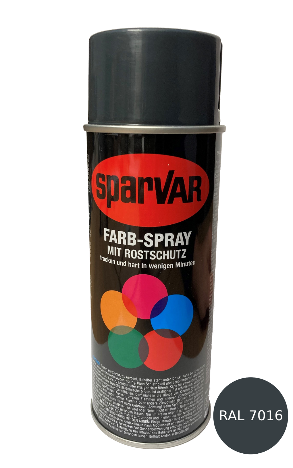 Farbspray RAL7016 anthrazit 400ml Reparaturlack Lackspray ...