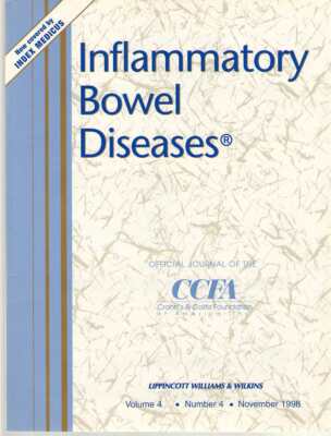Inflammatory Bowel Diseases: Official Journal Of The CCFA Vol 4 No 4 ...