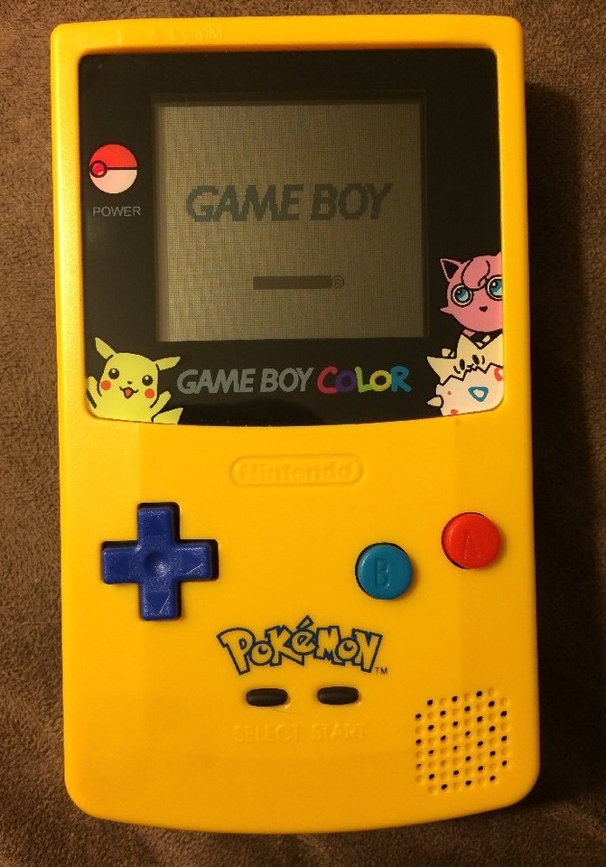 Pokemon Yellow Pikachu Version Nintendo Gameboy Color! Excellent! Fast ...