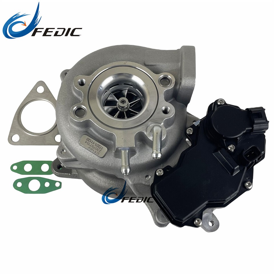 17201-11120 Geramic bearing MFS Turbocharger for Toyota Prado Hilux 2.8 ...
