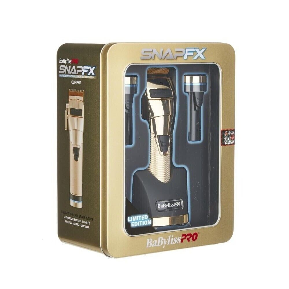 BaByliss Pro Snap FX GOLD Cordless Trimmer & Clipper Combo - BRAND NEW ...
