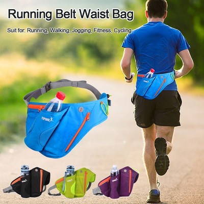 Waterproof Marathon Trail Running Waist Pack Running Belt Waist Bag | eBay