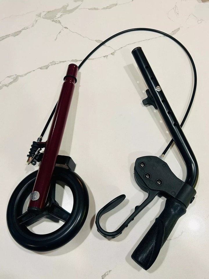 Medline Rollator Walker Replacement Parts BRAKES, WHEELS, SEAT ...