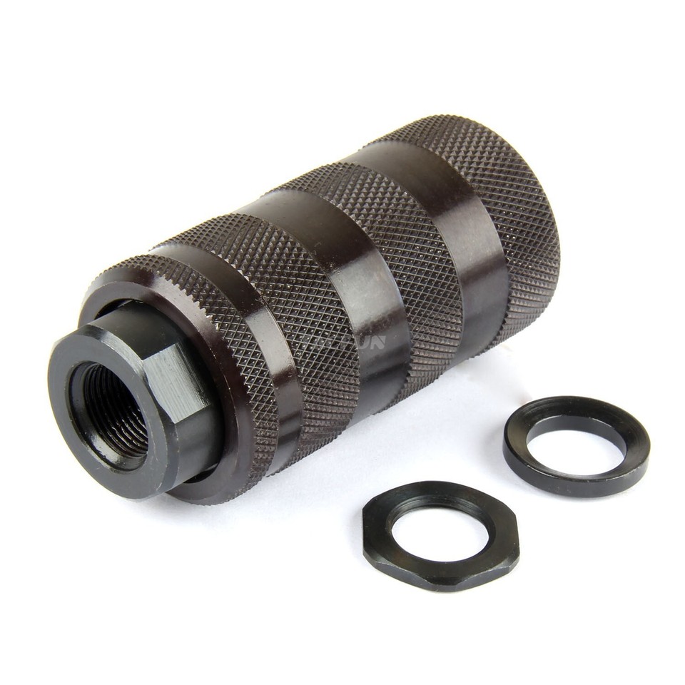 Muzzle Brake 1/2x28 5/8x24 w/ 13/16-16 Sound Sleeve Forwarder | eBay