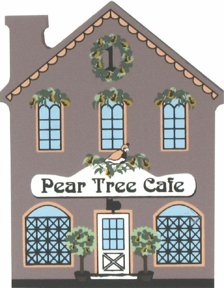 Cat’s Meow Village 12 Days Christmas Pear Tree Cafe #00-131 NEW SHIP ...