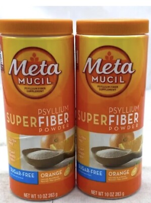 Metamucil SuperFiber Powder - Pack Of 2. Exp : 01/25 | eBay