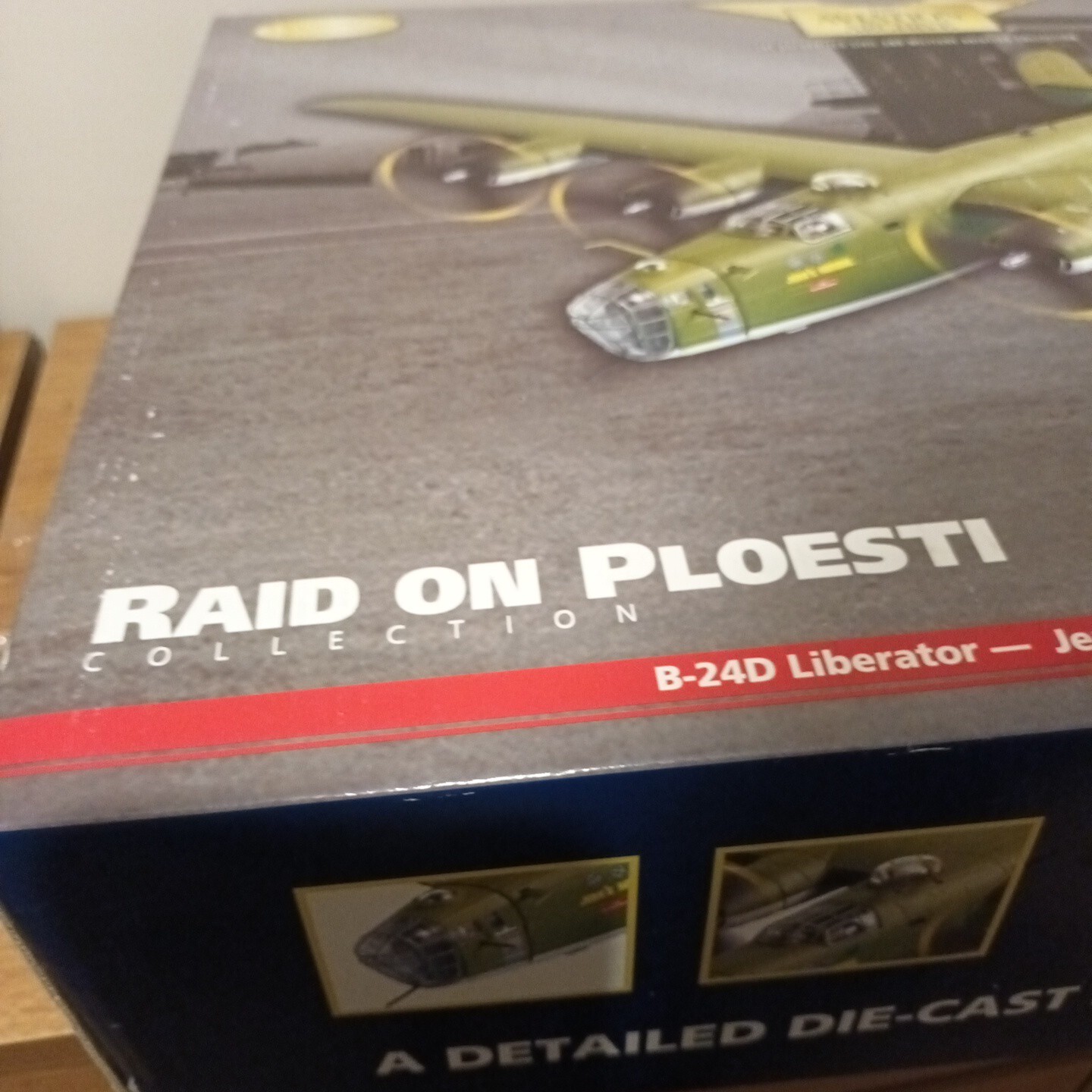 Corgi US34013 B-24d Liberator 93rd BG 328th BS Jerk's Natural Ploesti ...