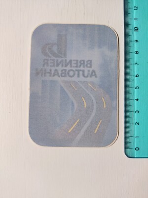 Adhesive Brenner Autobahn Sticker Autocollant Vintage 80s Original OEM ...