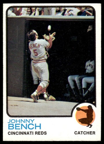 1973 Topps Baseball Card Johnny Bench Cincinnati Reds #380 EX+ | eBay