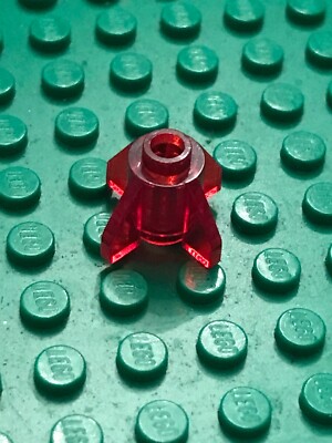LEGO TrRed Brick Round 1x1 with Fins # 4588 # 6780 1499 6883 6932 6750 ...