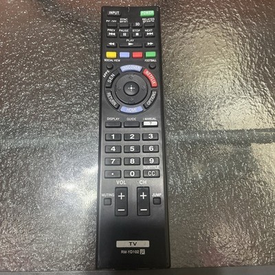 Universal Replacement TV Remote RMT-TX102U RM-YD103 For SONY BRAVIA LED ...