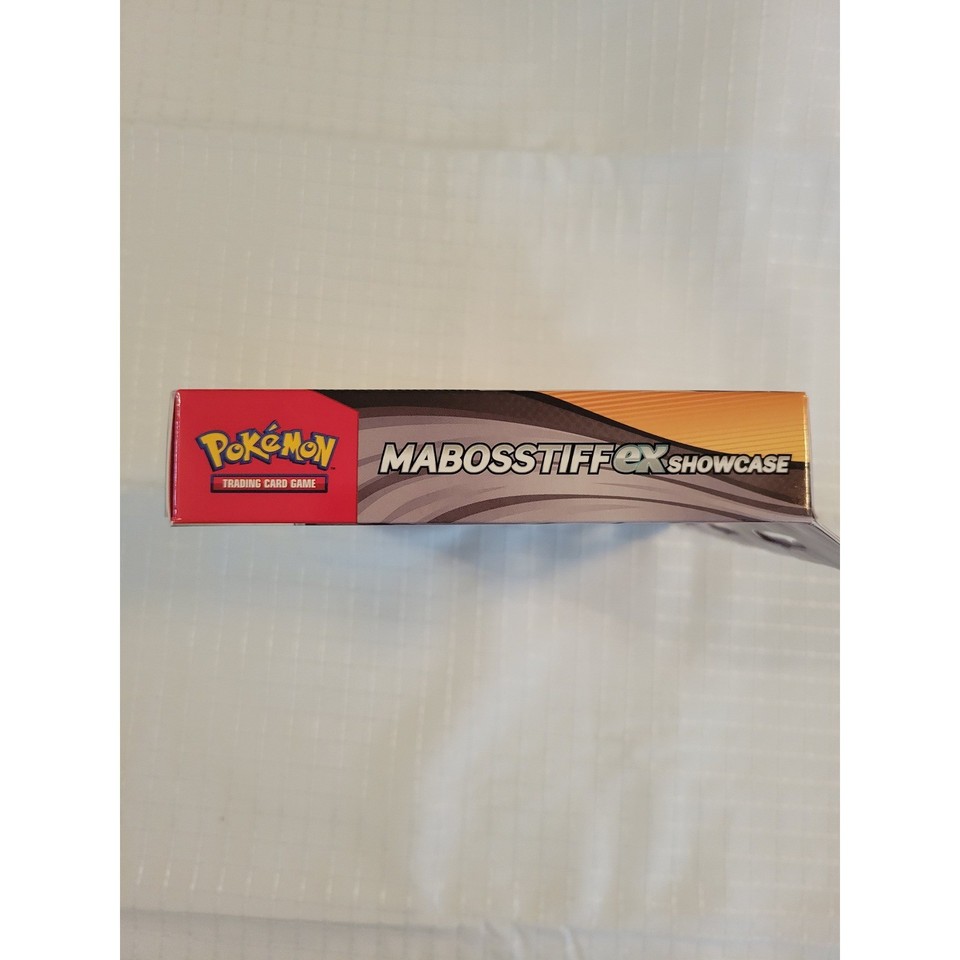 Pokemon TCG Mabosstiff ex Showcase Box 3 Booster Packs & Foil Promo ...