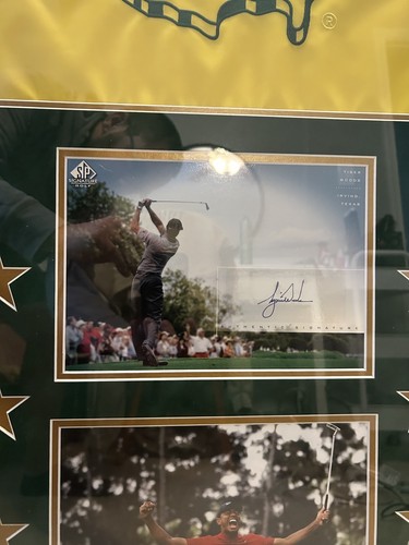 Tiger Woods Signed Photo w/ 2019 Masters Flag - Beckett LOA | eBay