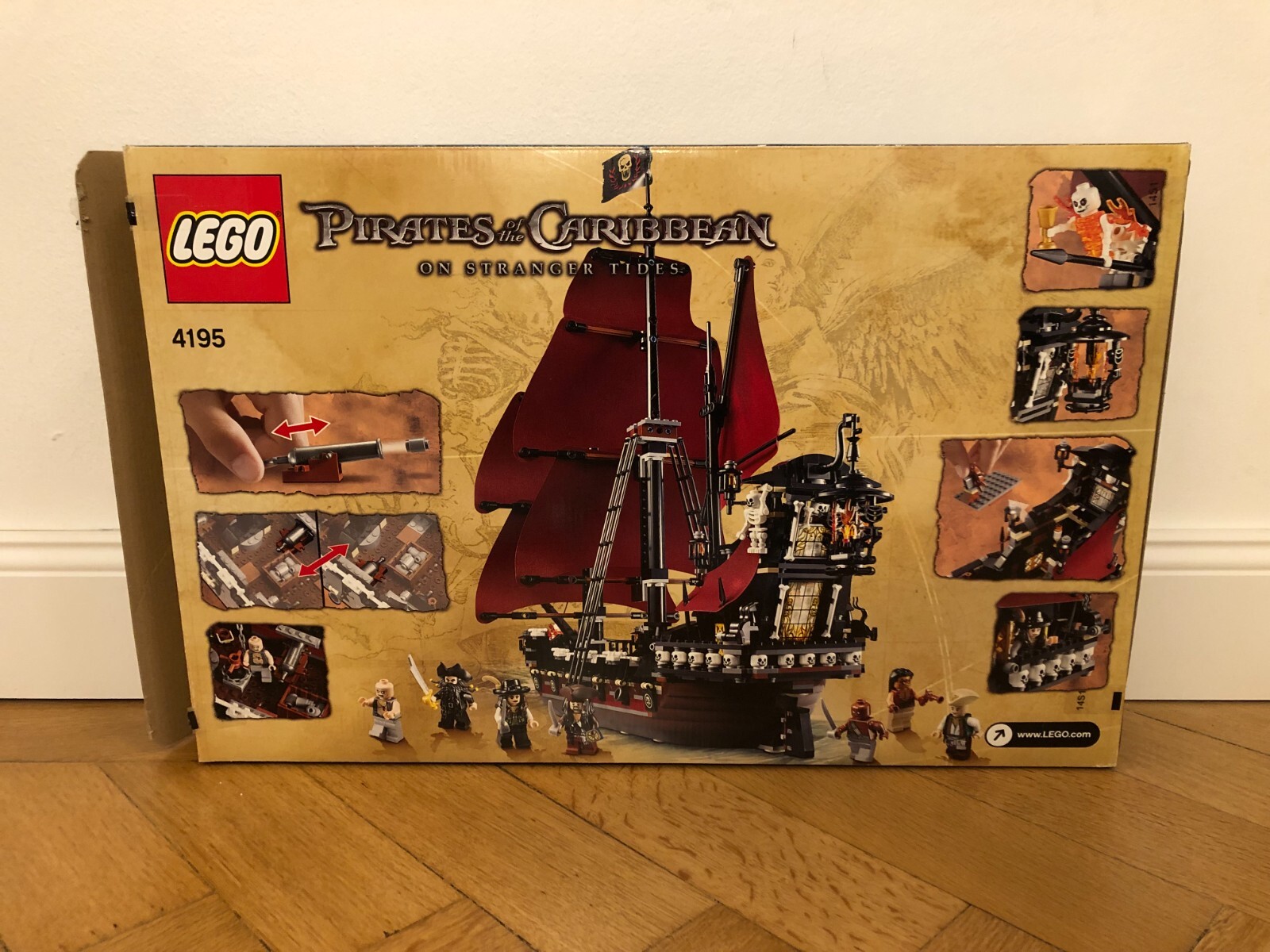 LEGO 4195 Queen Anne's Revenge PIRATES OF THE CARIBBEAN | 100% complete ...
