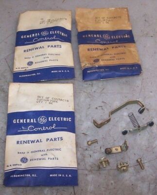 (3) NEW GE GENERAL ELECTRIC REPLACEMENT CONTACT KIT 6960047G26 LOT OF 3 ...