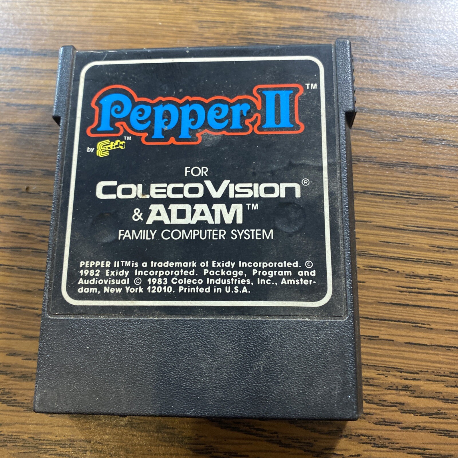 Colecovision & Adam Pepper II - Decent Condition Cartridge Only | eBay