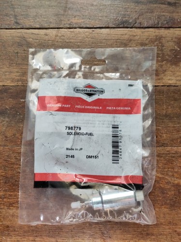 Briggs & Stratton OEM 798779 Fuel Solenoid - New Sealed - Japan Made | eBay
