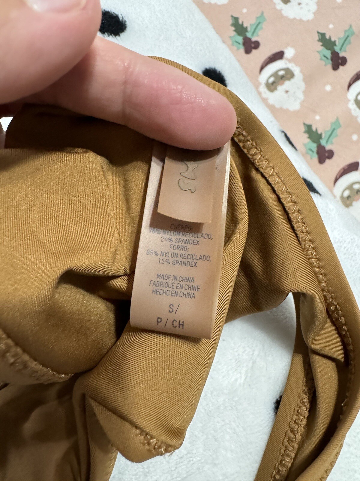 Skim Cheeky Tanga Almond Bottom Bikini S - Gem