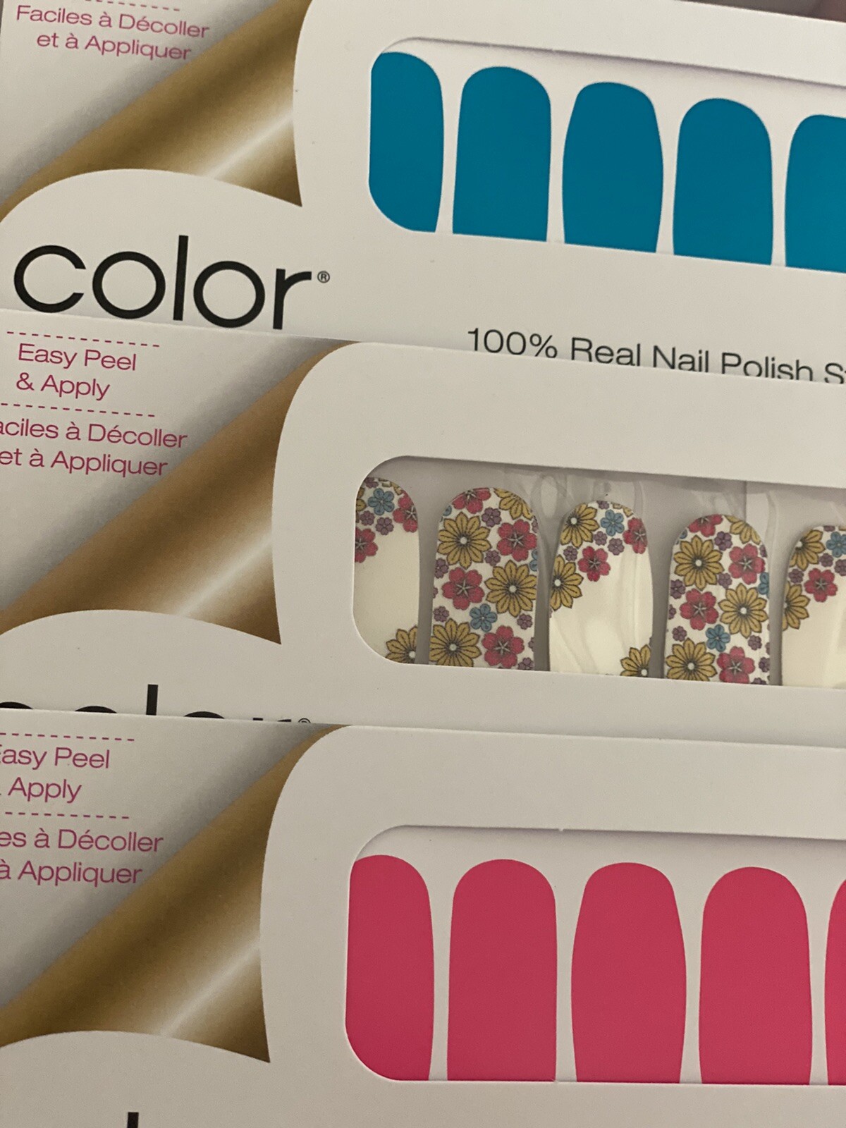 Color Street Lot Of 3 Retired - Love Ya Bunches, Gloss Angeles, Blue ...