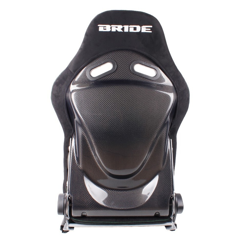 Bride Racing Seats Low Max Seat+Carbon Fiber Shell+Green Seat Stitches ...