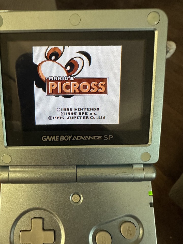 Mario's Picross (Nintendo Game Boy) Tested Authentic - Tested (with ...