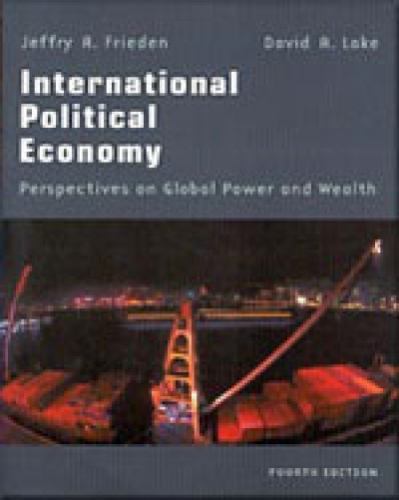 International Political Economy by David A. Lake and Jeffrey A. Frieden ...