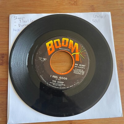 The Sheep 7" I Feel Good / Dynamite 1966 Boom Records Northern Soul ...