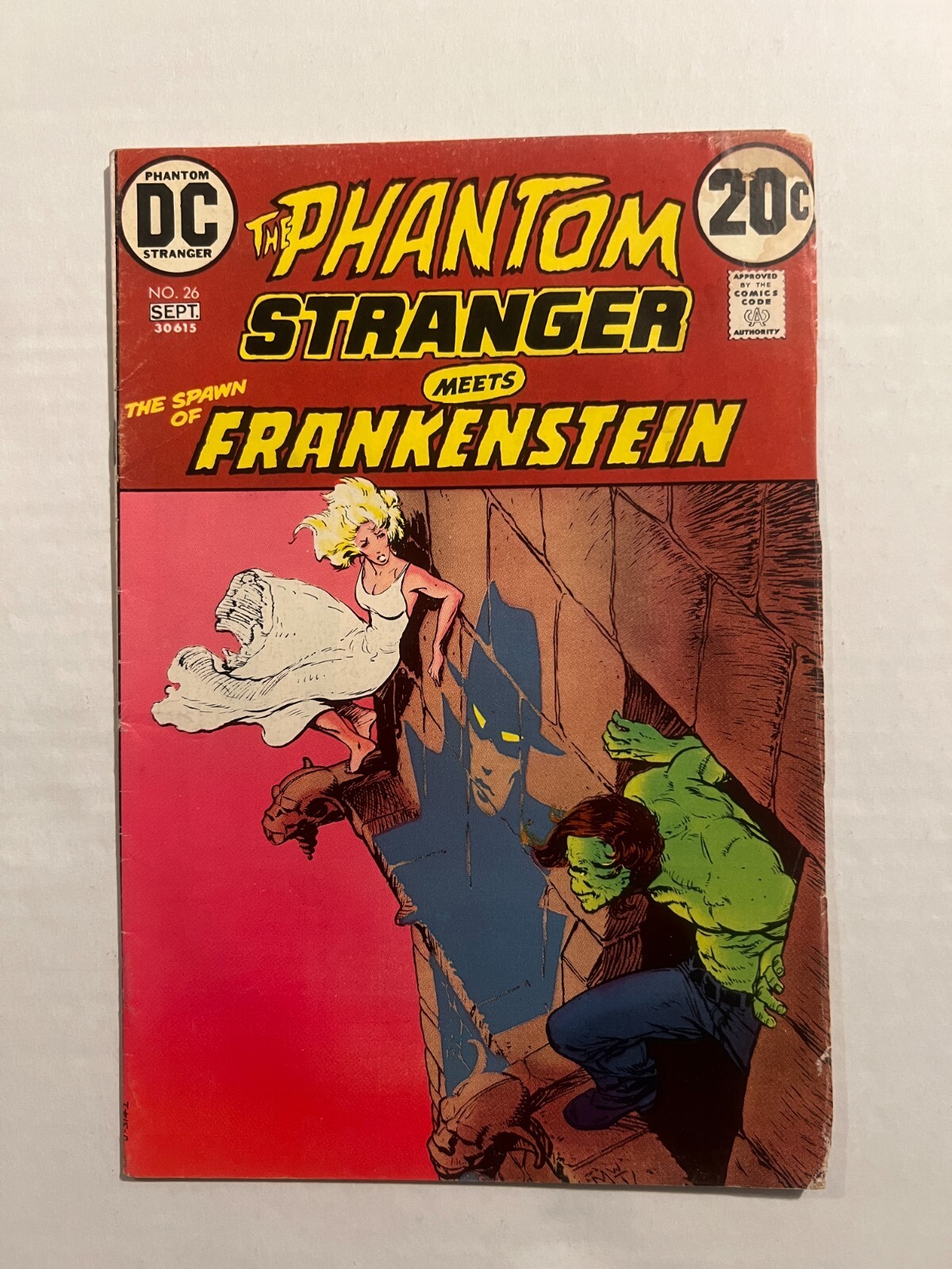 PHANTOM STRANGER #26 MEEETS SPAWN OF FRANKENSTEIN MIKE KALUTA COVER ART ...
