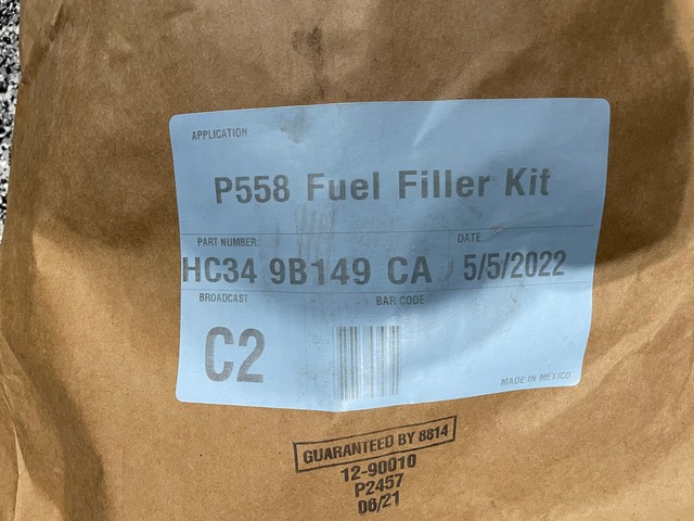FORD FUEL SYSTEM CONVERSION KIT HC34-9B149-CA FUEL FILLER KIT EXTENSION ...