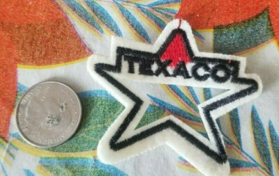Texaco Star embroidered sew-on patch 2.50" new | eBay