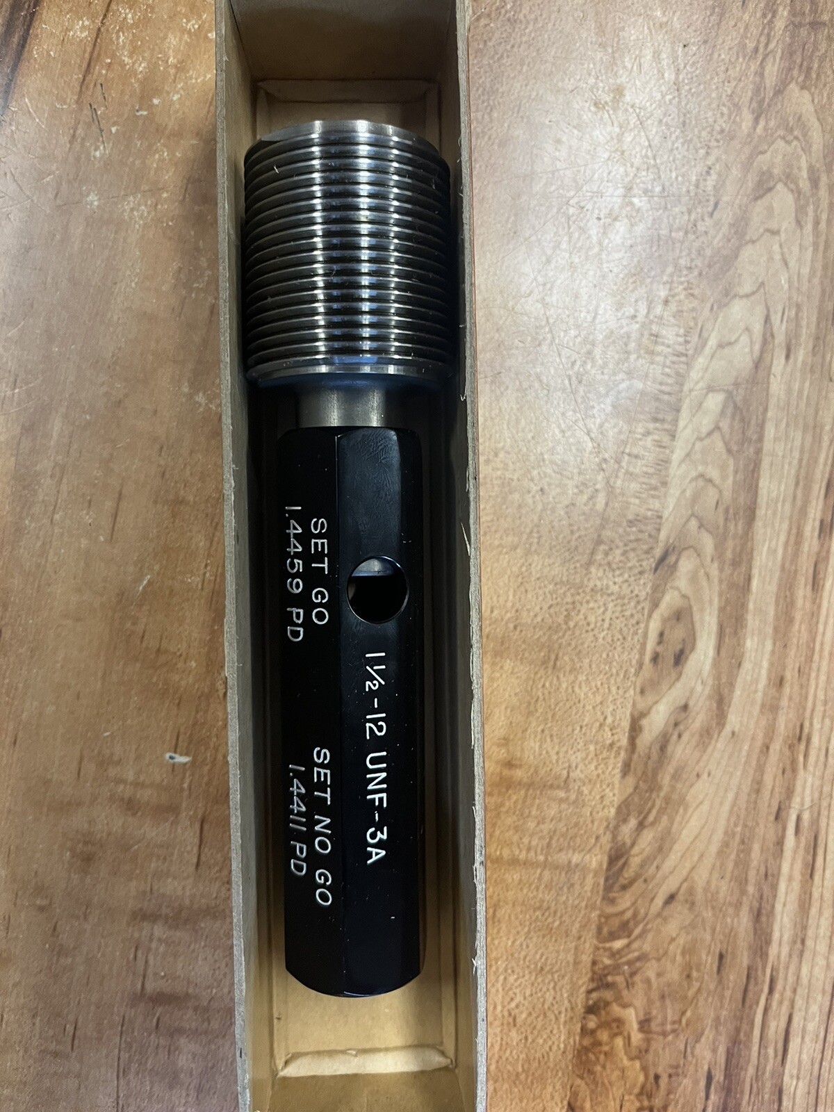 1 1/2-12 Truncated Thread Set Gage, Go Only | eBay