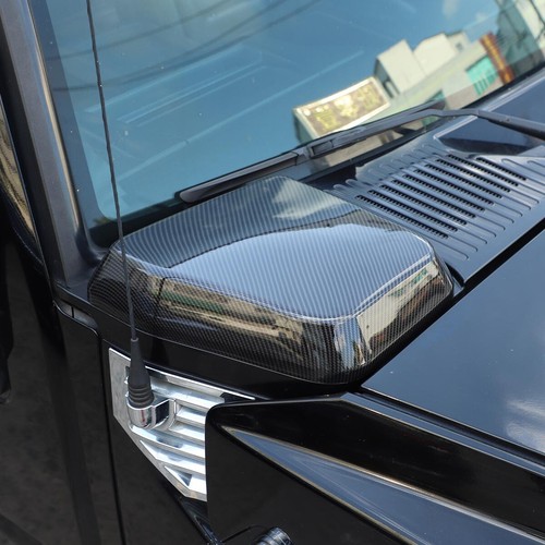 Carbon Fiber Car Front Hood Side Air Intake Vents Cover Trim For HUMMER ...