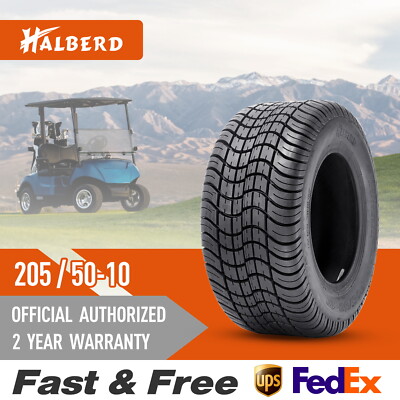205/50-10 Golf Cart Tires 4Ply 205/50/10 Tubeless Replacement Tyre ...