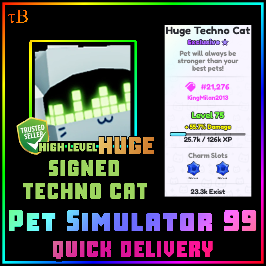 HUGE PETS | PET SIMULATOR 99 | FAST DELIVERY | PET SIM 99 | PS99 ...