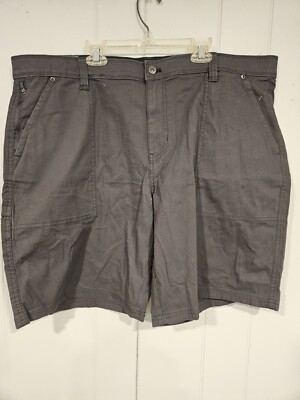 Weatherproof Men's Flex Waistband Utility Trail Ripstop Shorts Forged ...