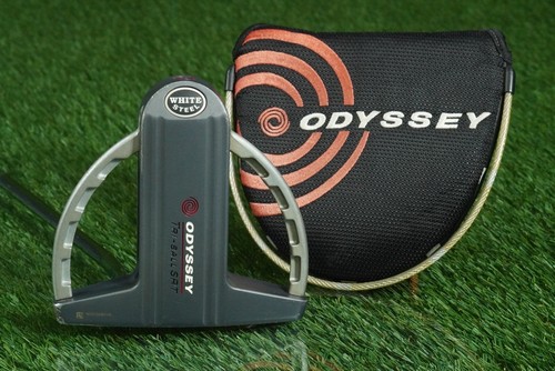 ODYSSEY TRI BALL SRT MEGA MALLET PUTTER 34” WHITE STEEL RH W/ HEADCOVER ...