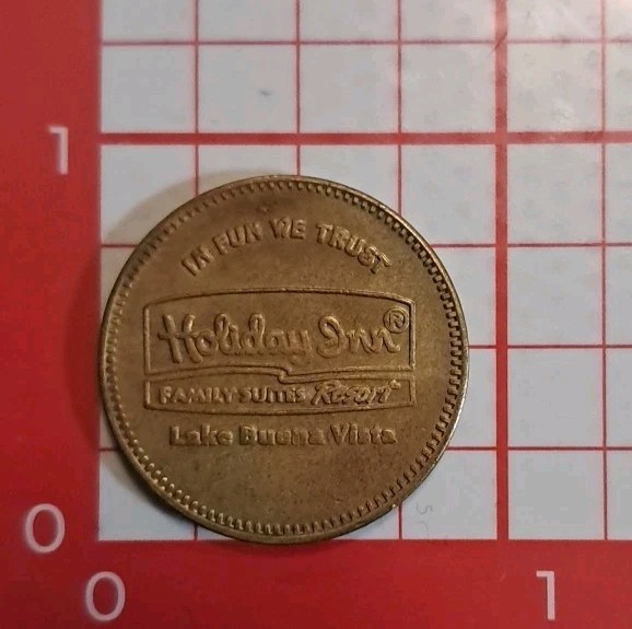 Locomotion Game Token Holiday Inn Video Arcade Vintage 1999 Lake Buena ...