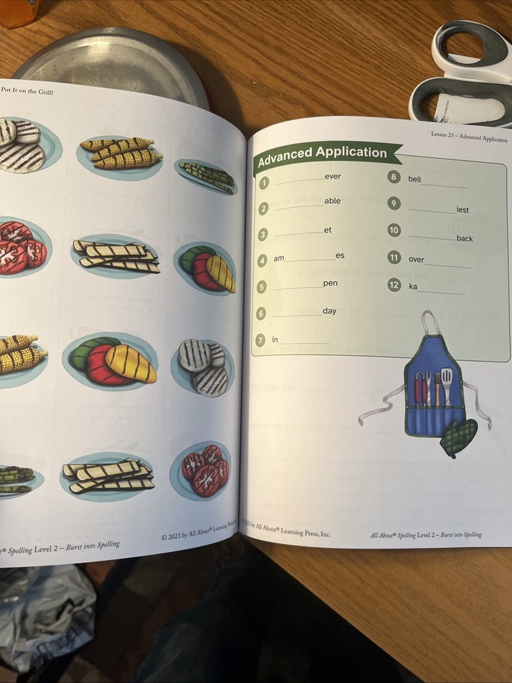 All About Spelling Level 2, Burst into Spelling, Activity Book, Clean ...