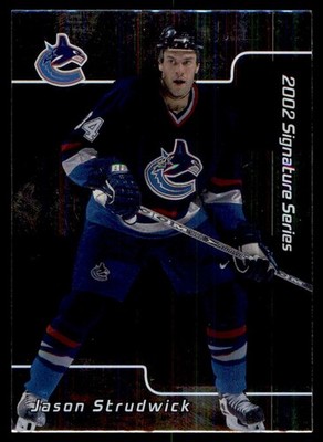 2001-02 Be a Player Signature Series Autographs Jason Strudwick Auto ...