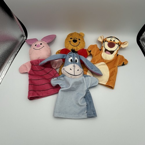Melissa & Doug Disney Winnie the Pooh Piglet Tigger Eyore Puppets Smoke ...