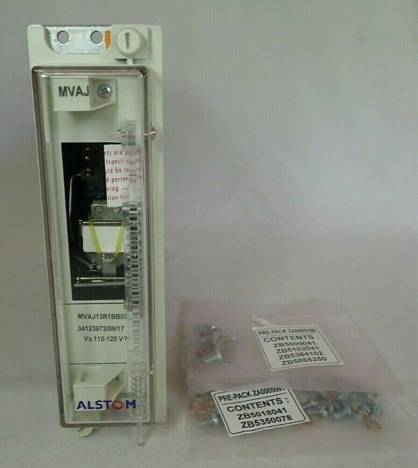 MVAJ13R1BB0752F ALSTOM MVAJ TRIP RELAY NEW IN BOX | eBay
