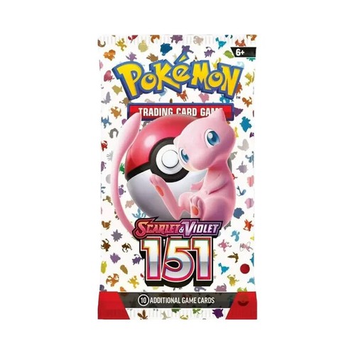 Pokemon 151 Booster Pack - 10 Cards / Pack - NEW / SEALED | eBay