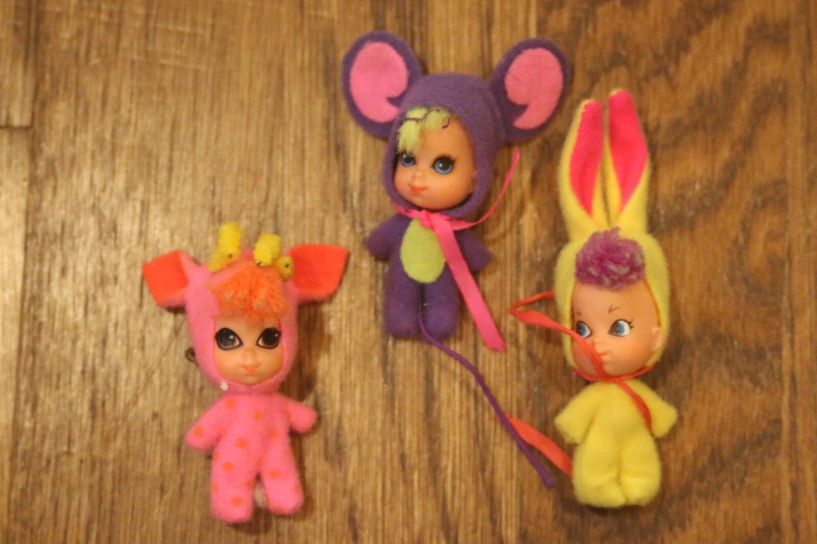 Vintage Liddle Kiddle Animiddle Animal Little Dolls Lot of 3 | eBay