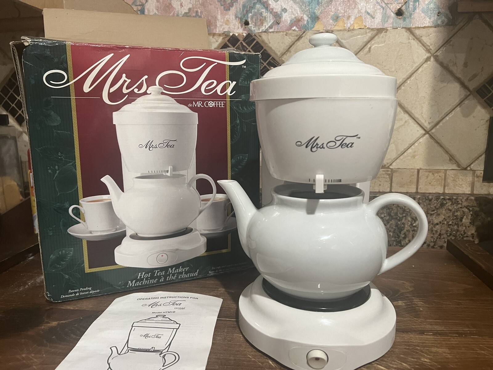 MRS.TEA HOT TEA MAKER BY MR.COFFEE | eBay